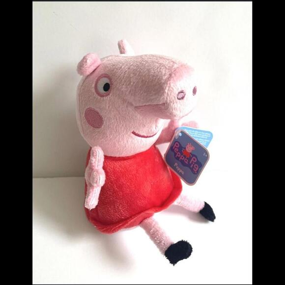 Peppa Pig | Toys | Nwt Peppa Pig Plush Doll 6 Red Dress | Poshmark